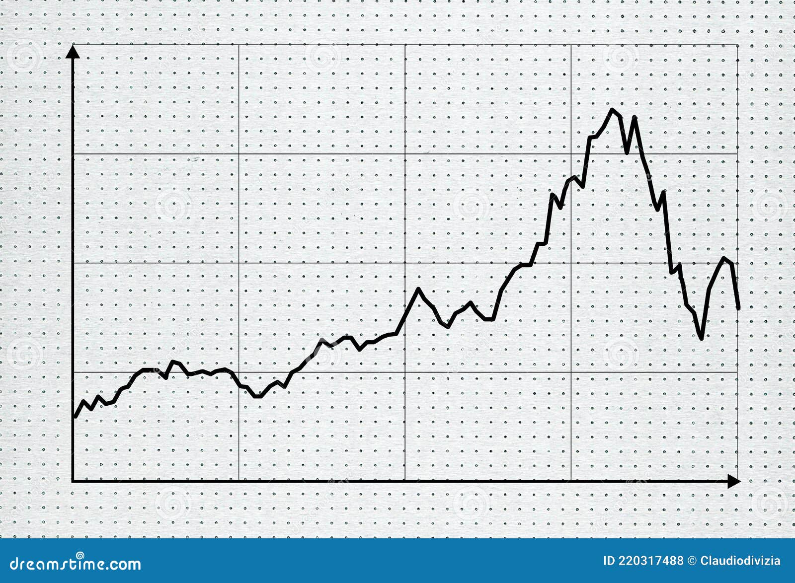 Currency exchange graph stock illustration. Illustration of crypto ...