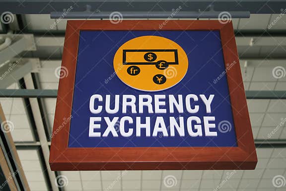 Currency exchange sign stock image. Image of exchange - 1815637