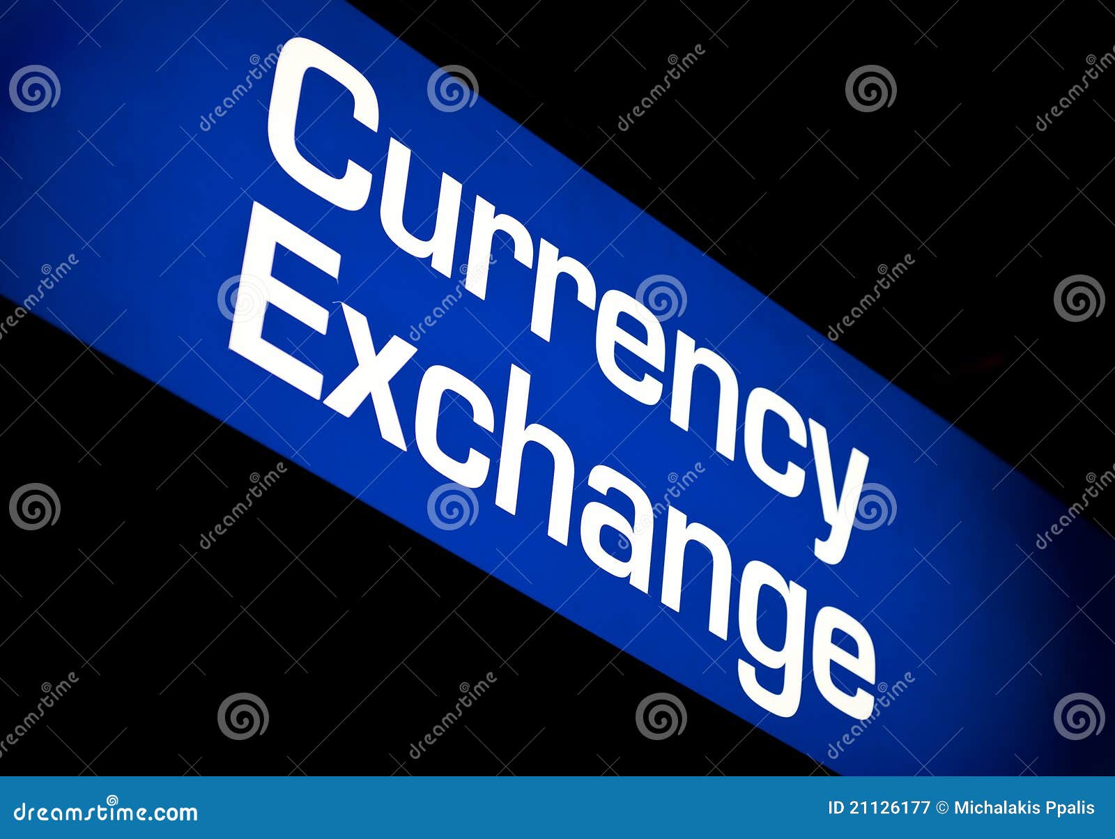 Currency exchange Sign stock image. Image of symbol, electric - 21126177