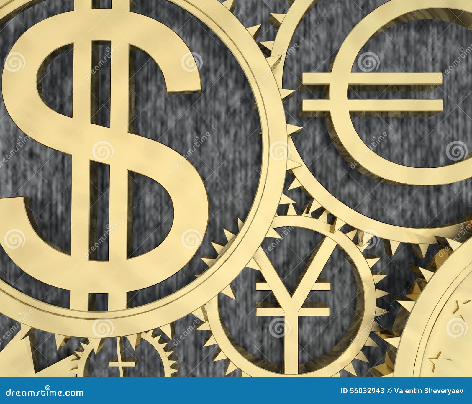 Currency 3 stock illustration. Illustration of reflection - 56032943