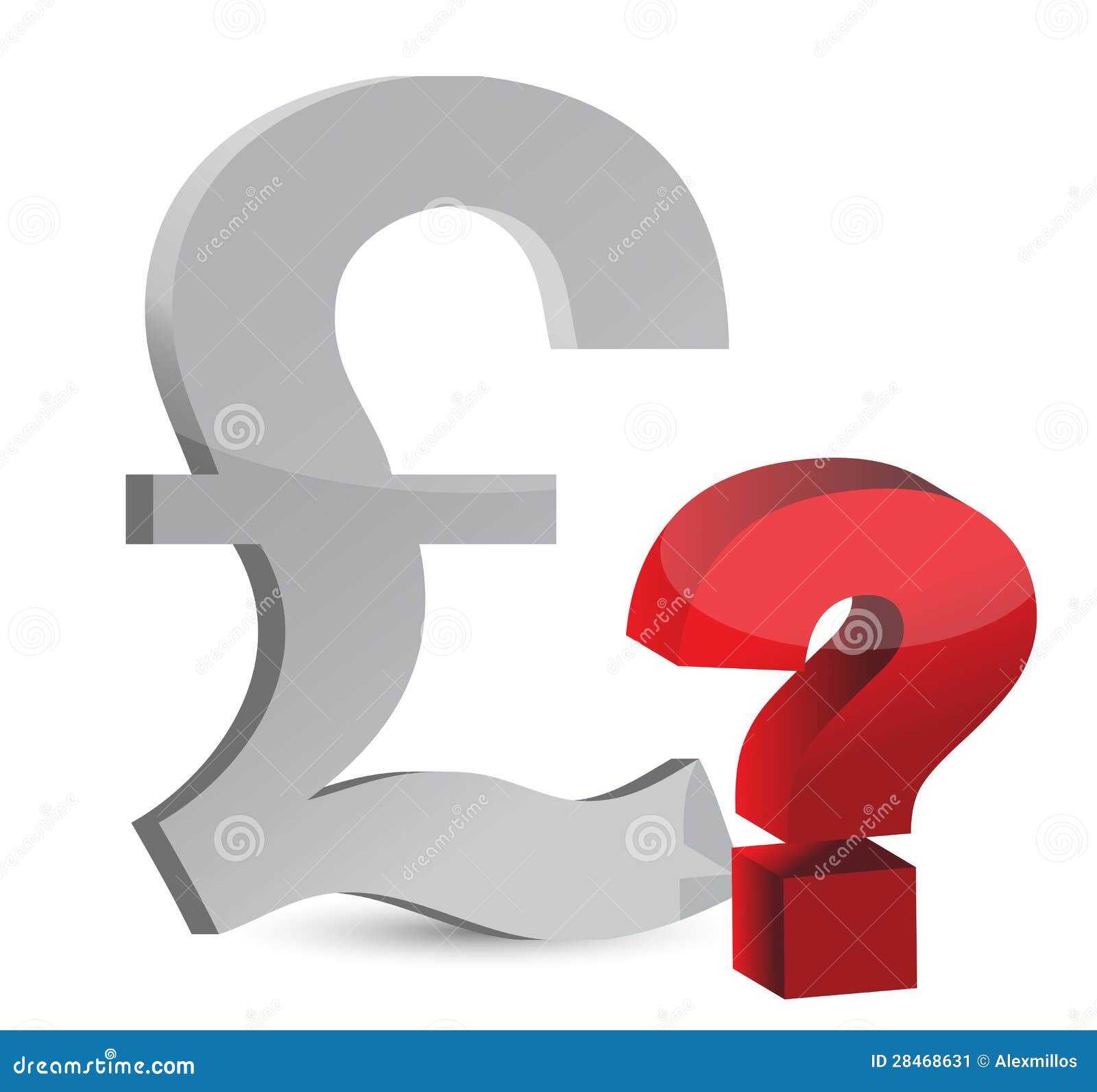Currency question mark stock illustration. Illustration of earning ...