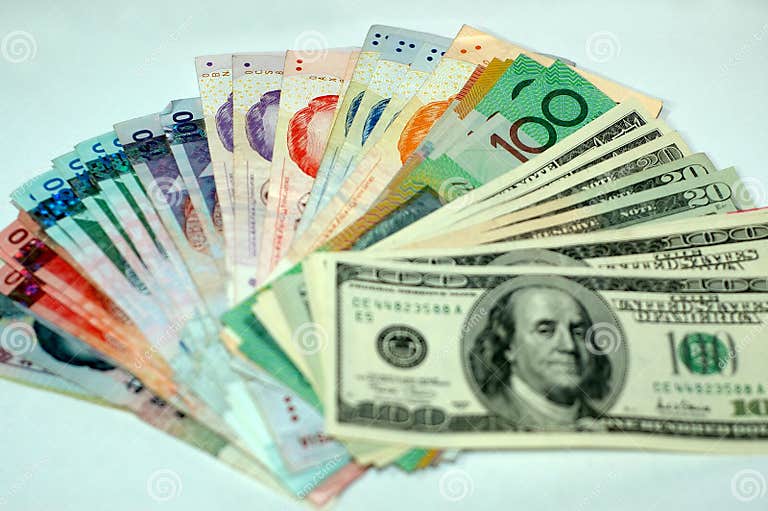 Currency Spread stock photo. Image of america, vacation - 280426