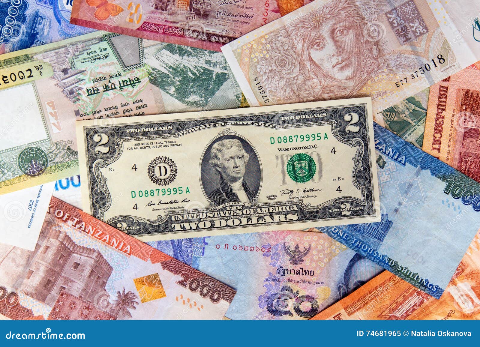 Currency of Various Countries Stock Image - Image of dollar, economic ...