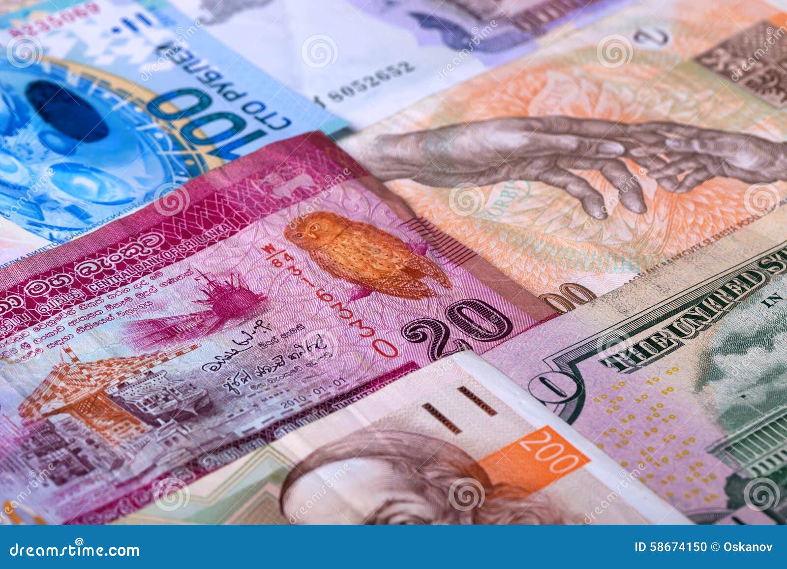 Currency stock photo. Image of heap, journey, exchange - 58674150
