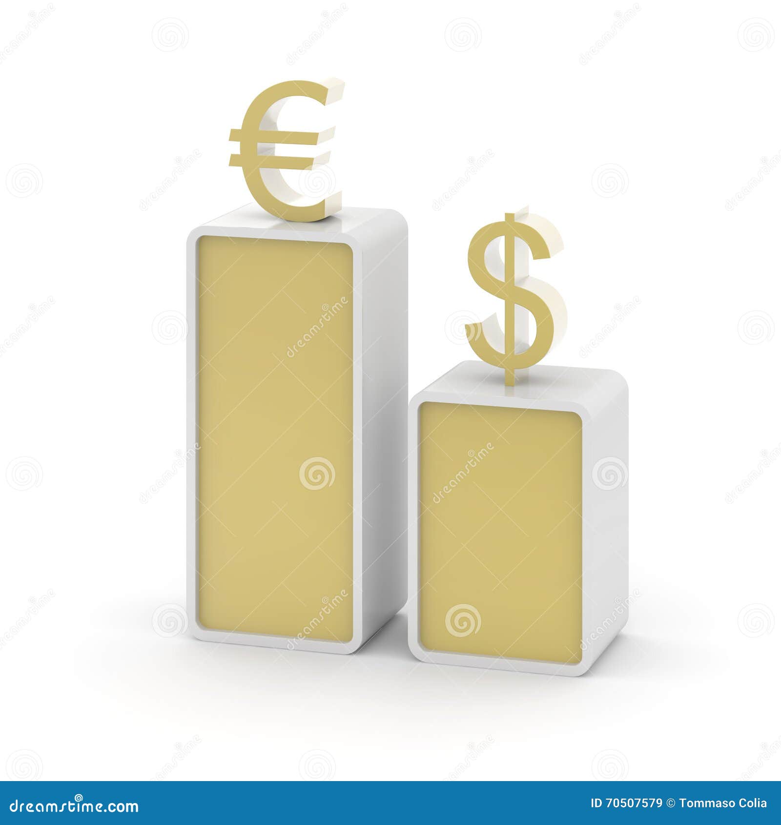 Currency War Conceptual Illustration Stock Illustration - Illustration ...