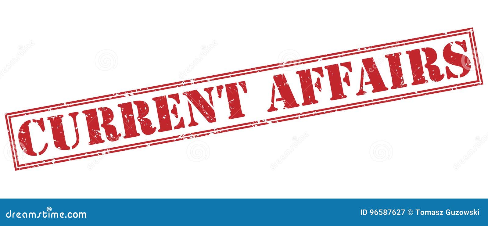 Current affairs red stamp stock illustration. Illustration of affairs ...