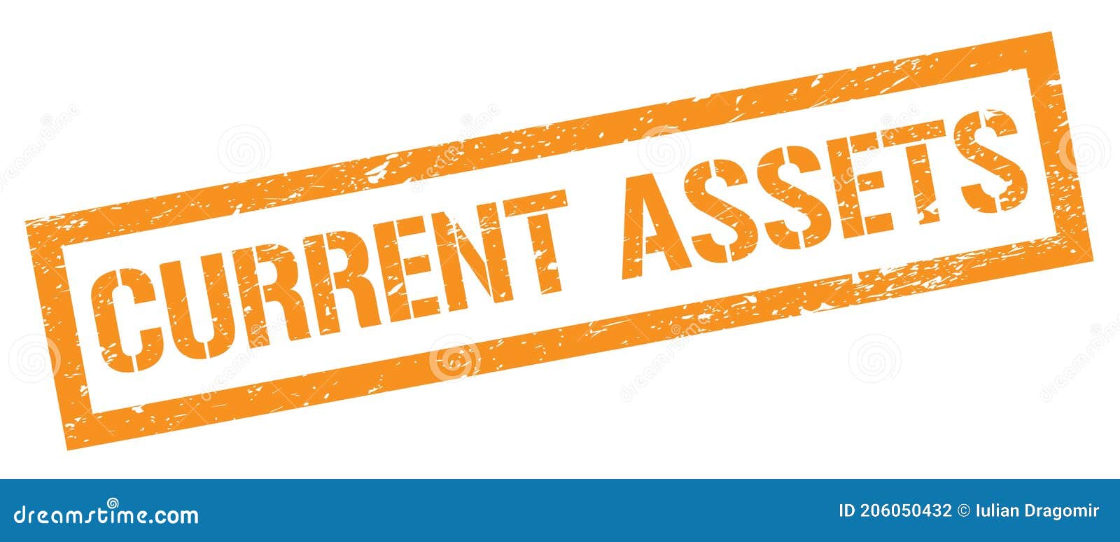 Current Assets Background Concept Glowing Royalty-Free Illustration ...