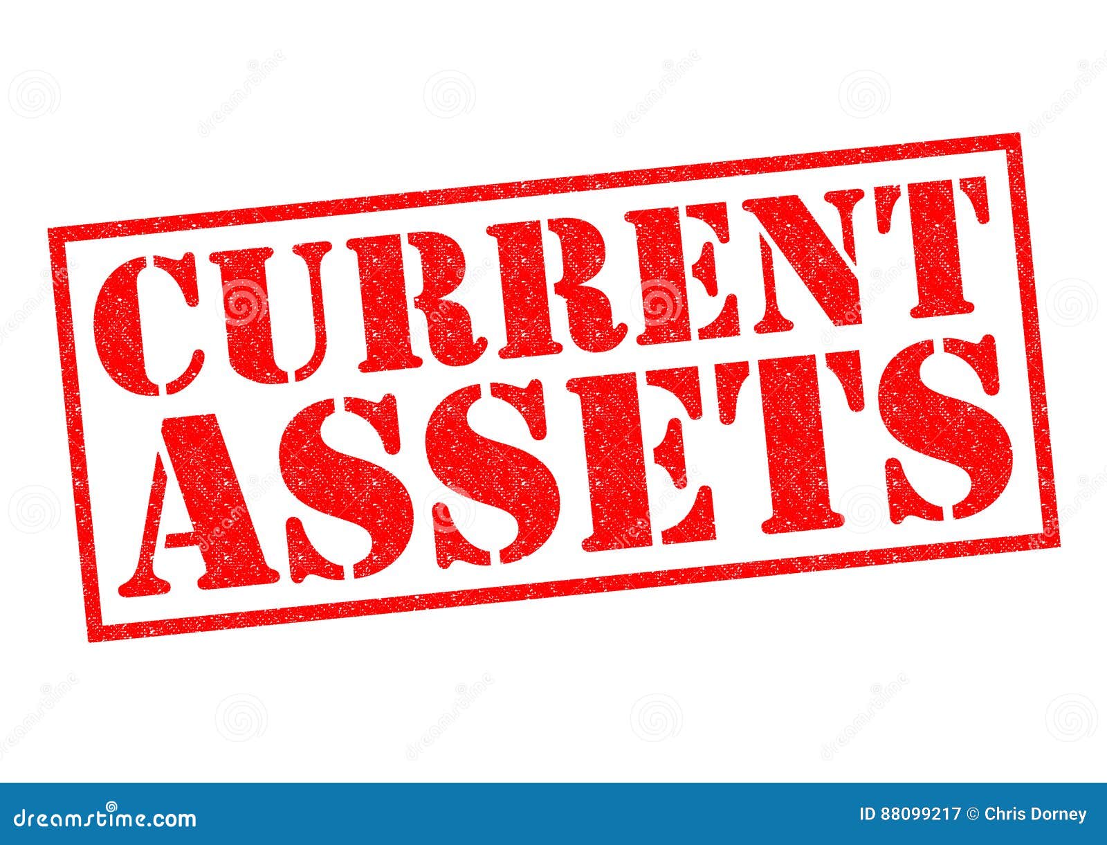 CURRENT ASSETS stock illustration. Illustration of label - 88099217
