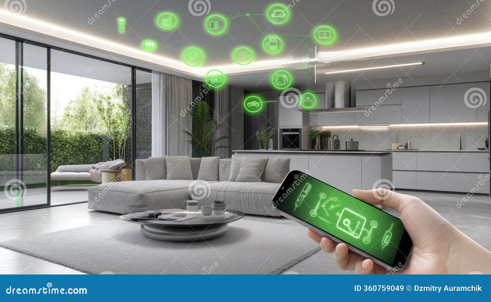 Current Era: Intelligent Home Systems with Integrated Devices Stock ...