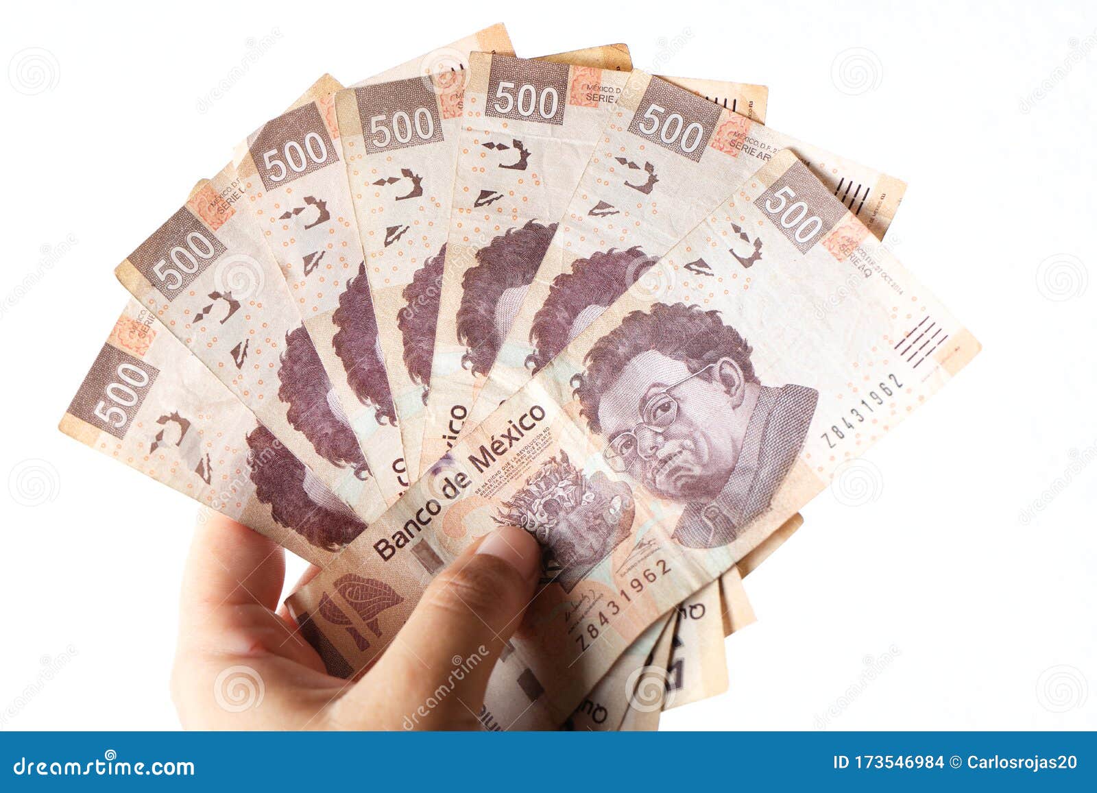 Current mexican Pesos stock photo. Image of market, international ...