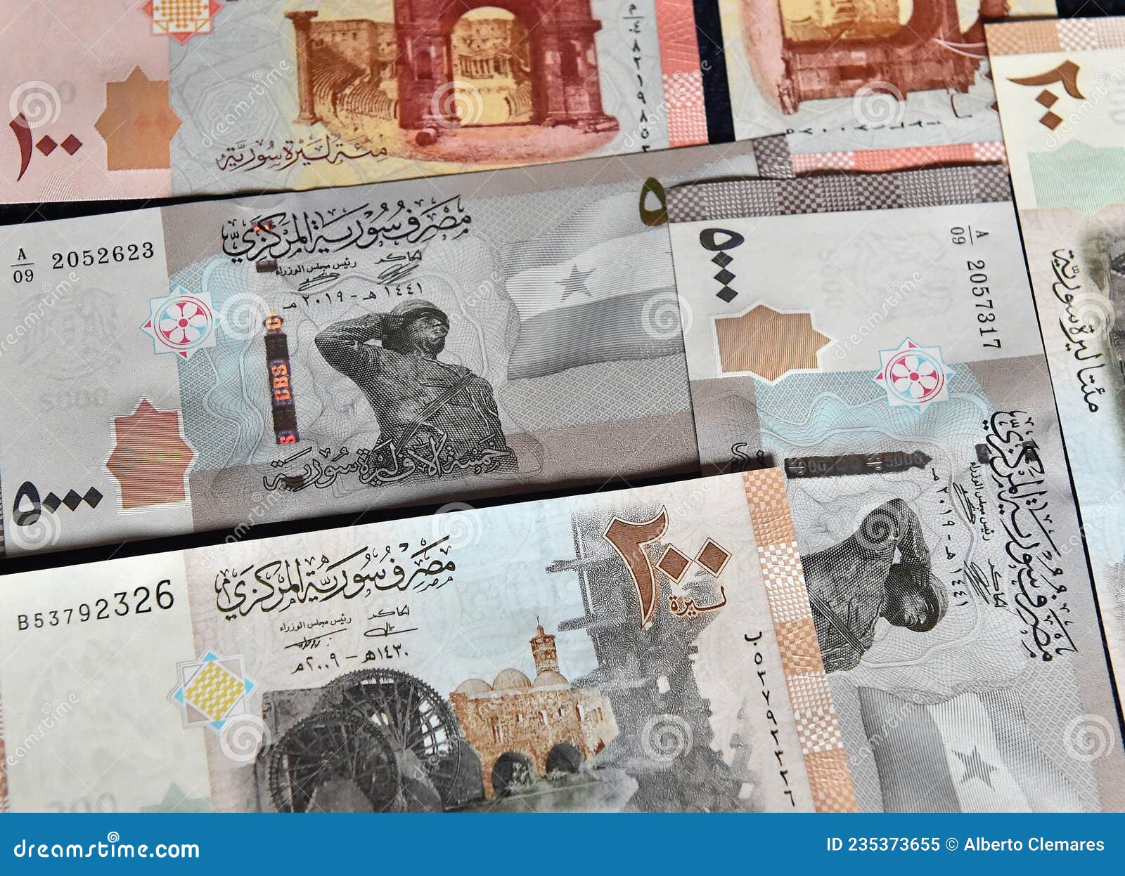 A current money of syria stock image. Image of financial - 235373655
