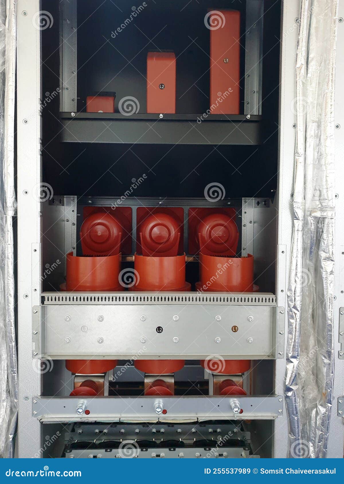 Transformer Feeder, Double Bus, Single Breaker Royalty-Free Stock Photo ...