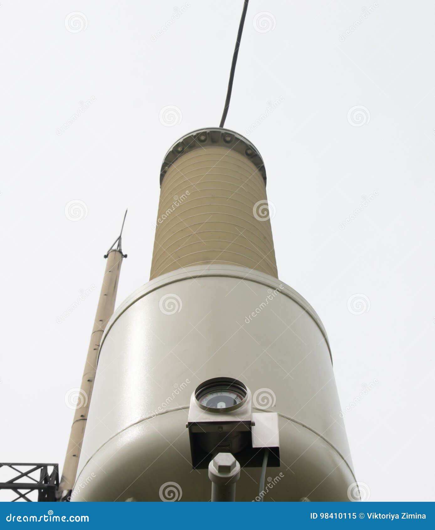 Current Transformer 110 KV High Voltage Substation Stock Image - Image ...