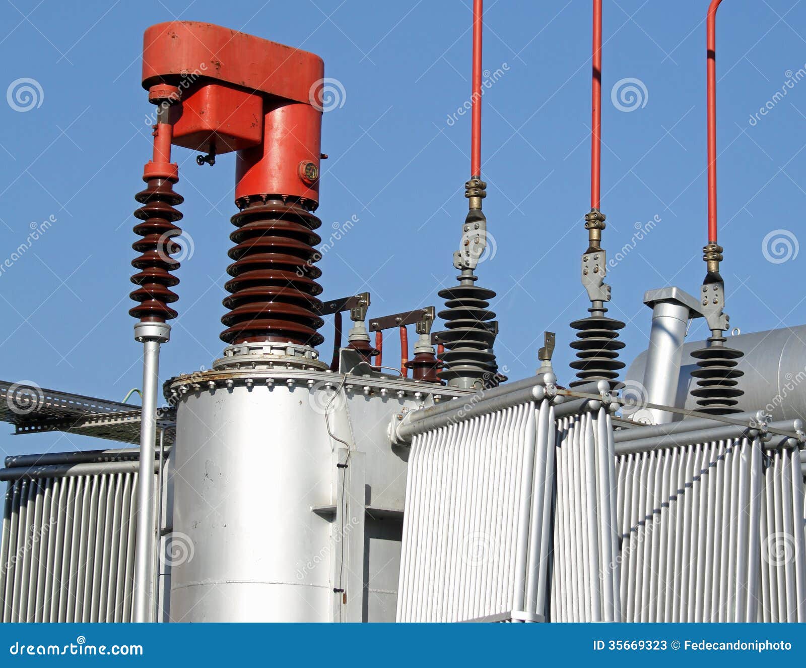 Current Transformer Out of a Atomic Electric Power Generation Stock ...