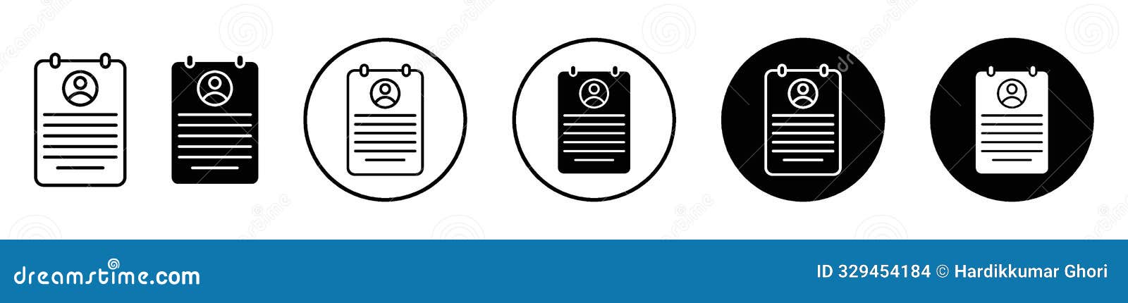 Curriculum Icon On White Background. Flat Style. Curriculum Icon For ...