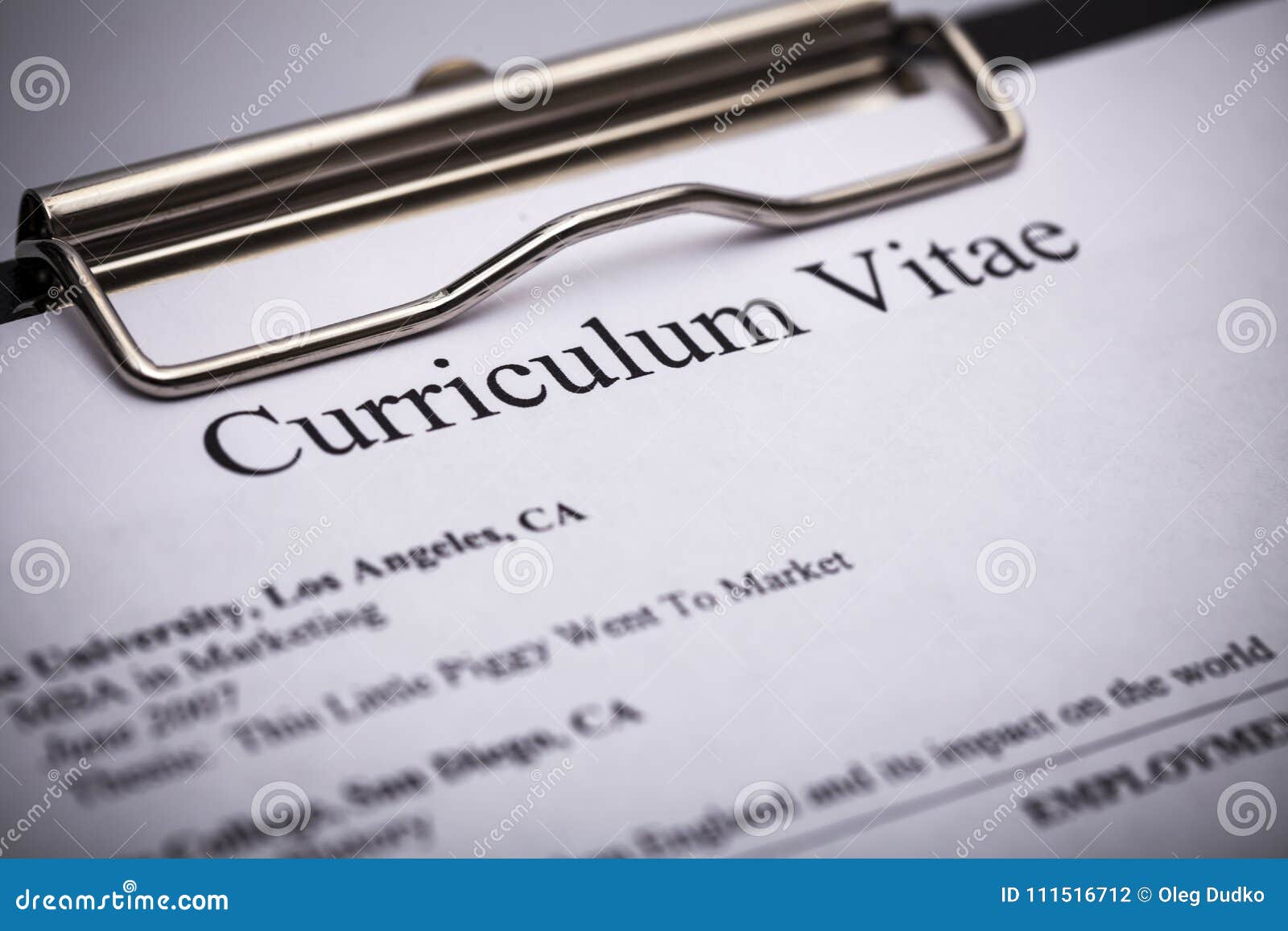 Curriculum stock photo. Image of recruit, profession - 111516712