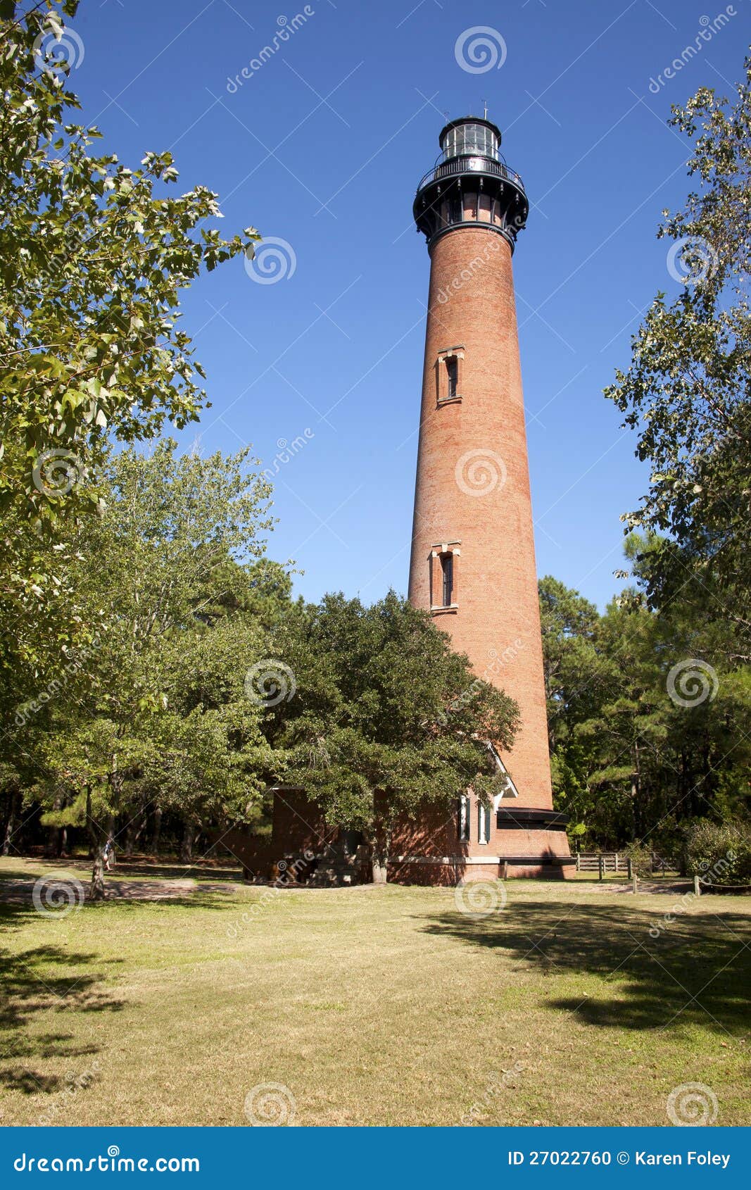 Currituck Beach Lighthouse stock photo. Image of nautical - 27022760