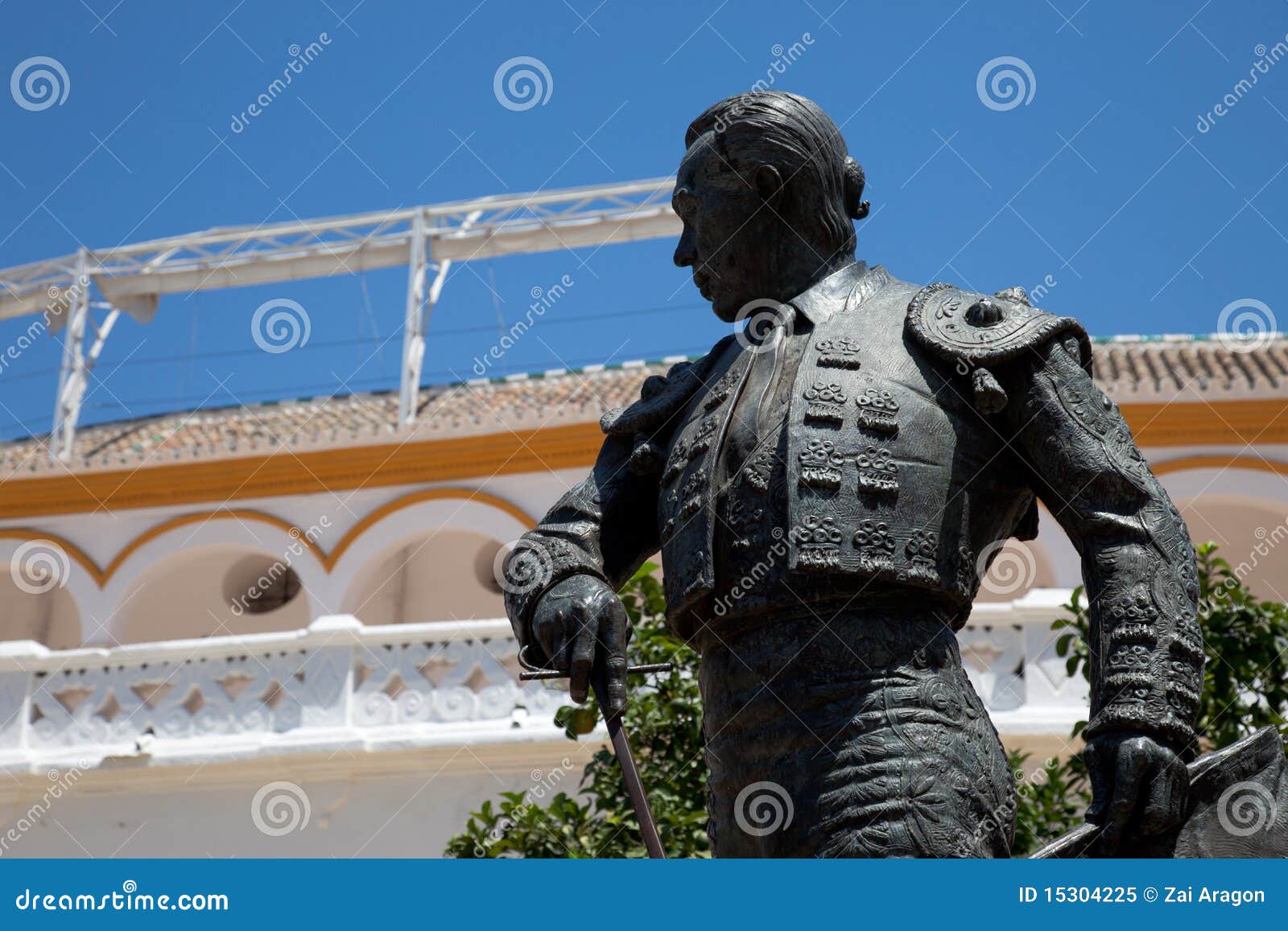 Statue Of Curro Romero, Seville SPain Royalty-Free Stock Image ...