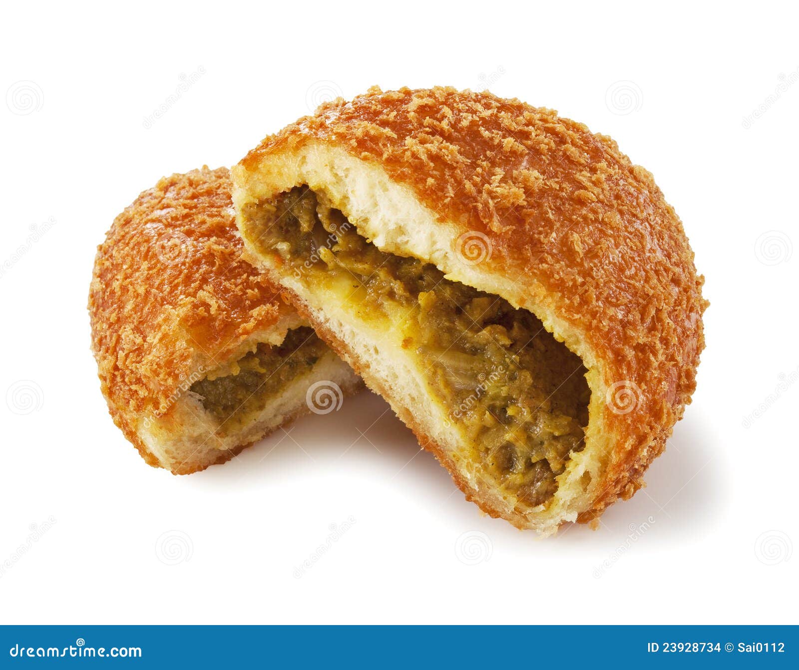 Curry bread stock photo. Image of soft, flour, wheat - 23928734