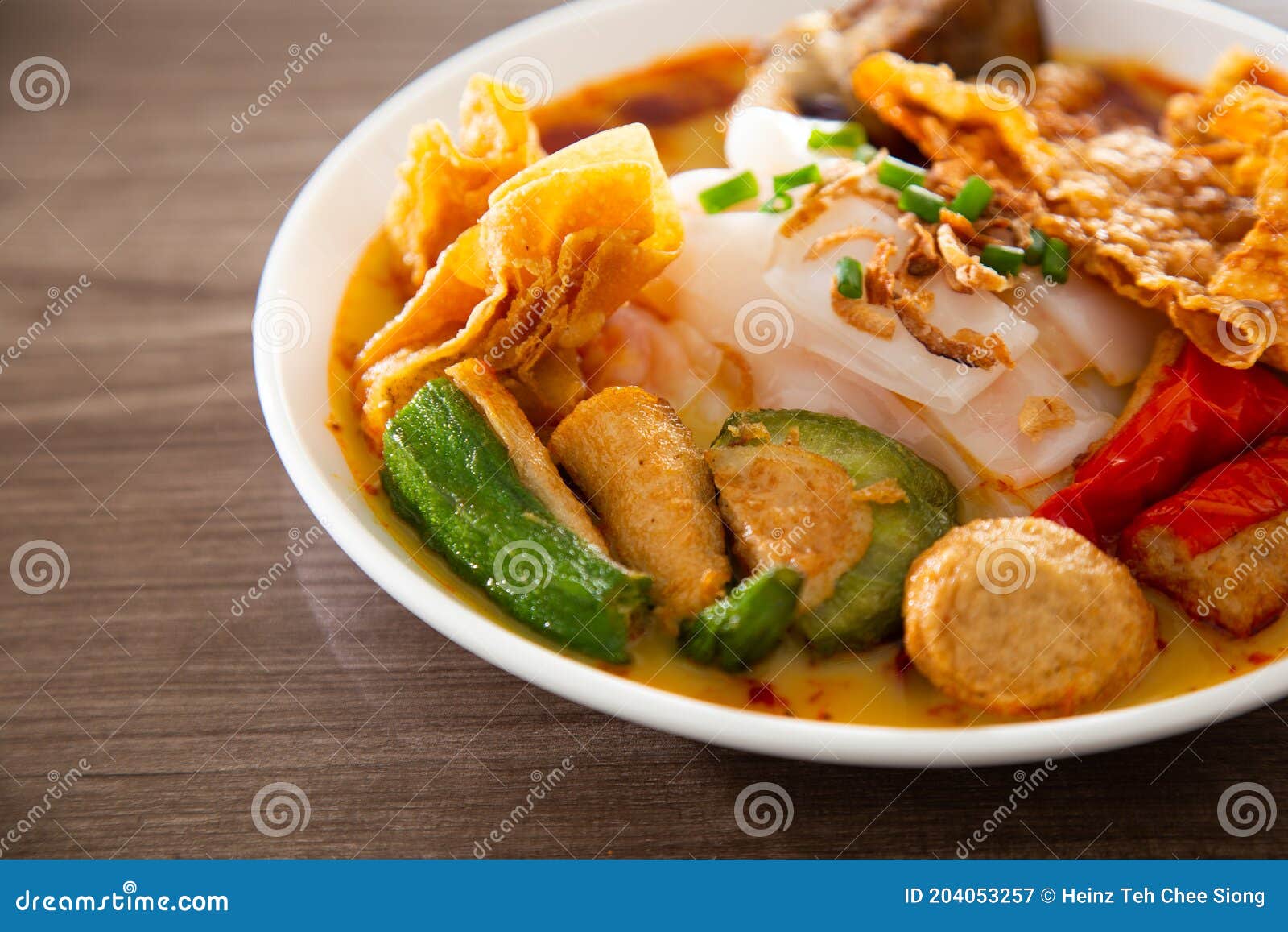 Curry Chee Cheong Fun Or Rice Noodle Royalty-Free Stock Image ...