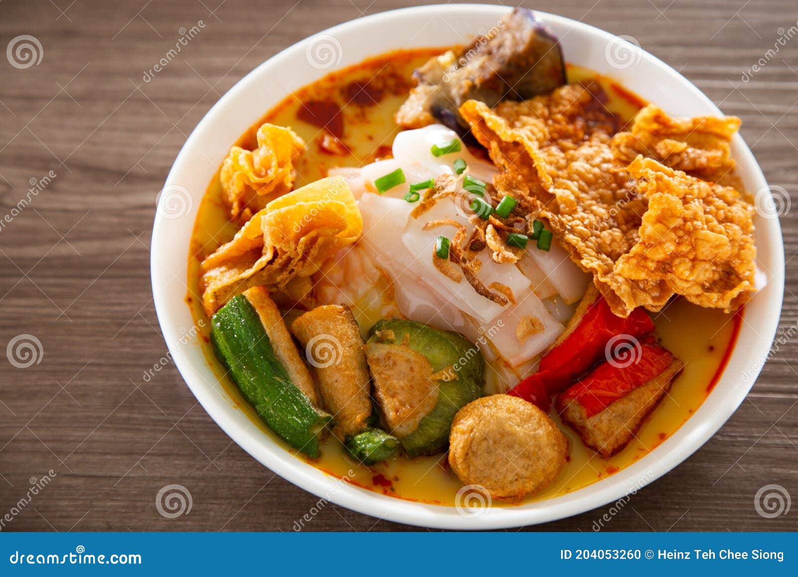 Curry Chee Cheong Fun Or Rice Noodle Royalty-Free Stock Image ...