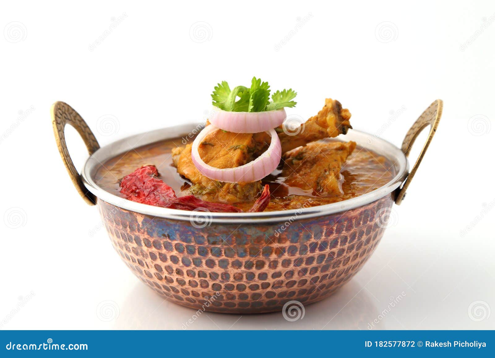 Curry Chicken or Curry Mutton Stock Photo - Image of restaurant ...