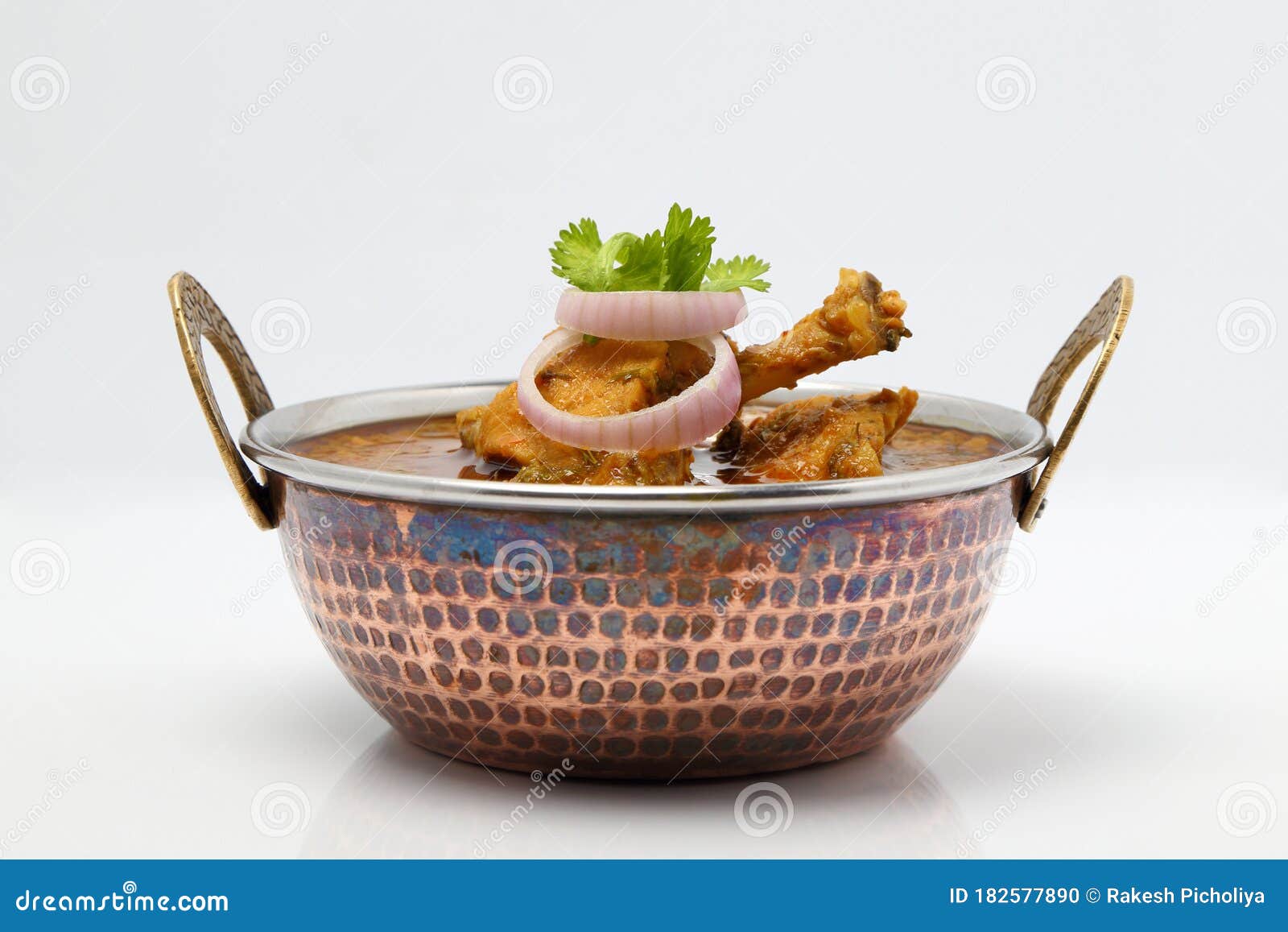 Curry Chicken or Curry Mutton Stock Photo - Image of delicious, chili ...