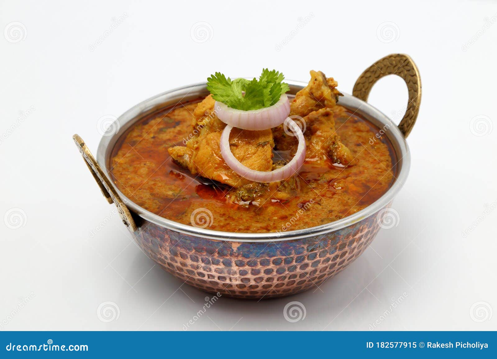 Curry Chicken or Curry Mutton Stock Image - Image of vindaloo, lamb ...