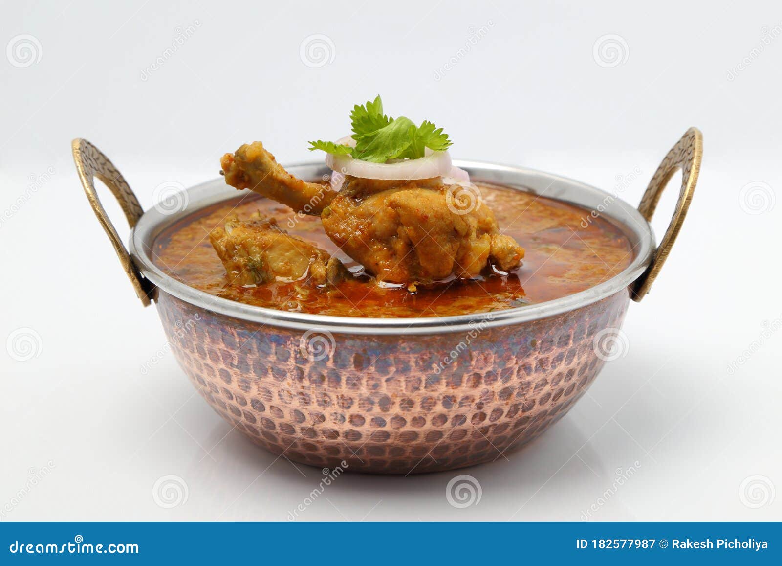 Curry Chicken or Curry Mutton Stock Image - Image of meal, masala ...