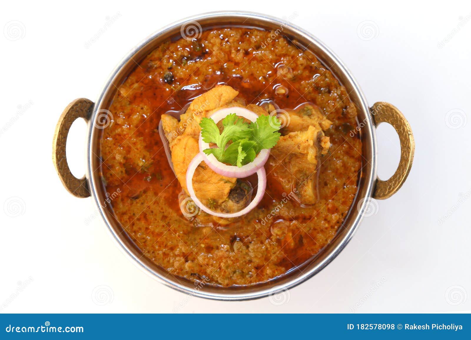 Curry Chicken or Curry Mutton Stock Photo - Image of chili, spices ...