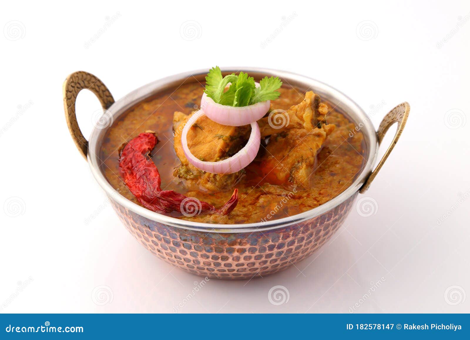 Curry Chicken or Curry Mutton Stock Image - Image of restaurant, curry ...