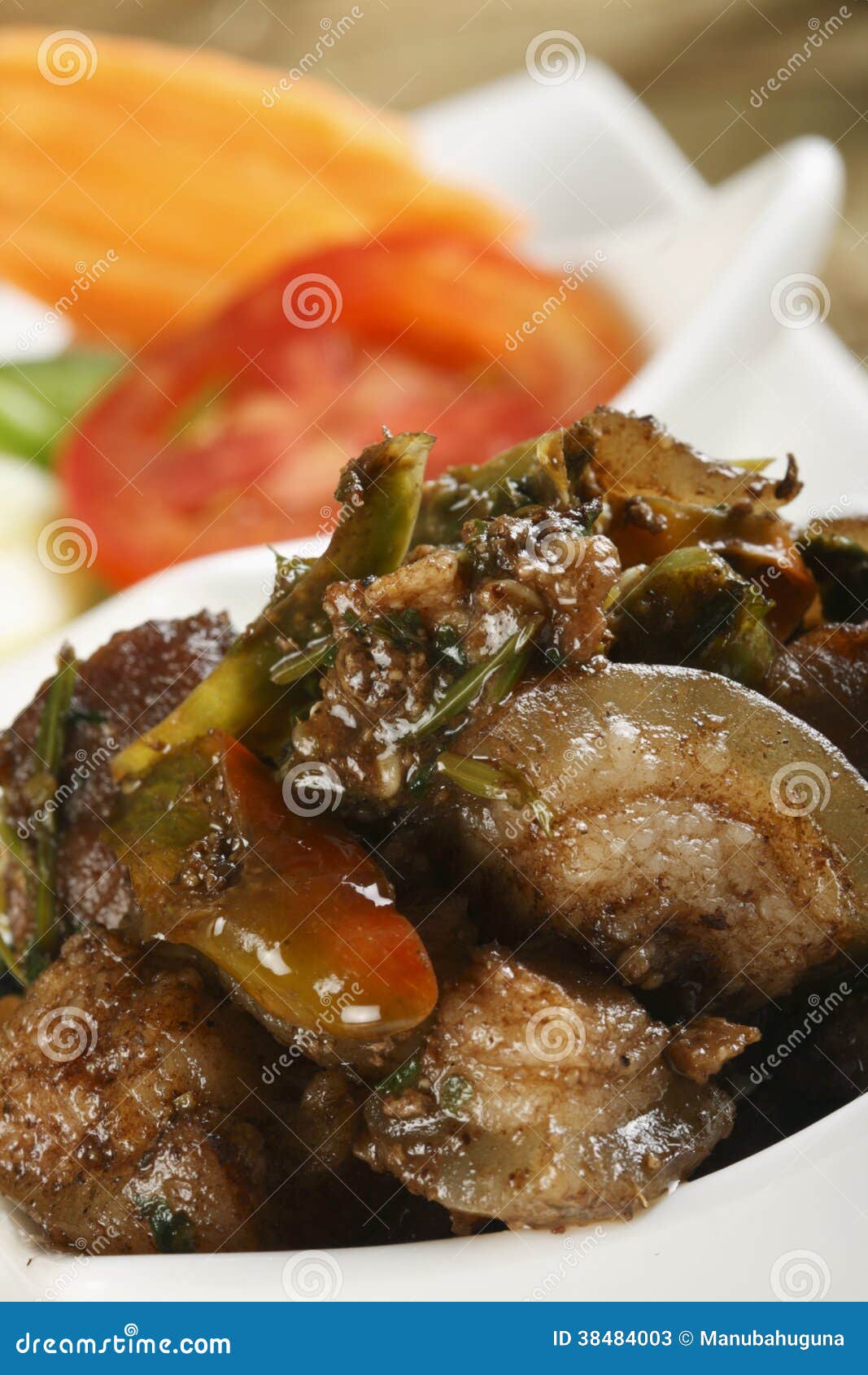 Curry Del Kachampuli Del Cerdo De Coorg Imagen de archivo - Imagen de ...
