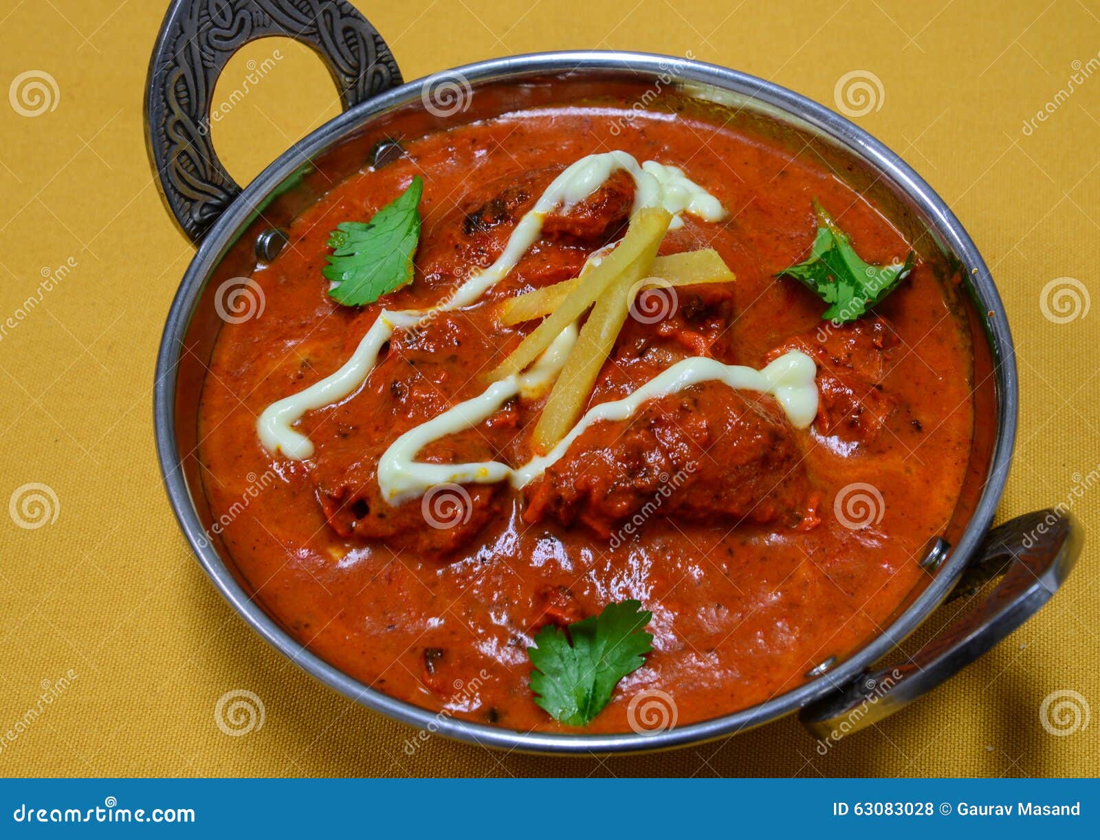 Curry del pollo foto de archivo. Imagen de indio, caliente - 63083028