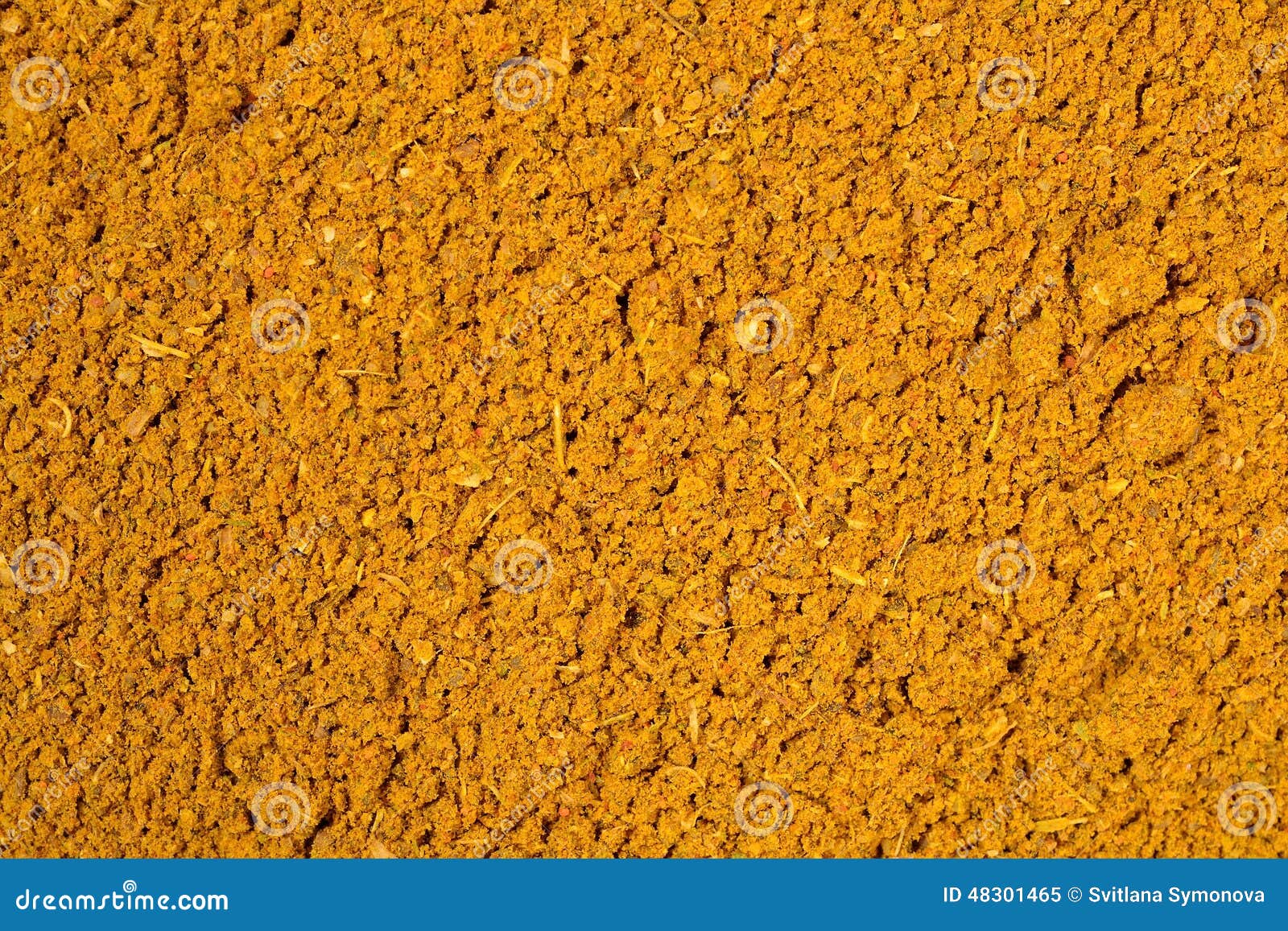 Curry powder background stock image. Image of heap, flavor - 48301465