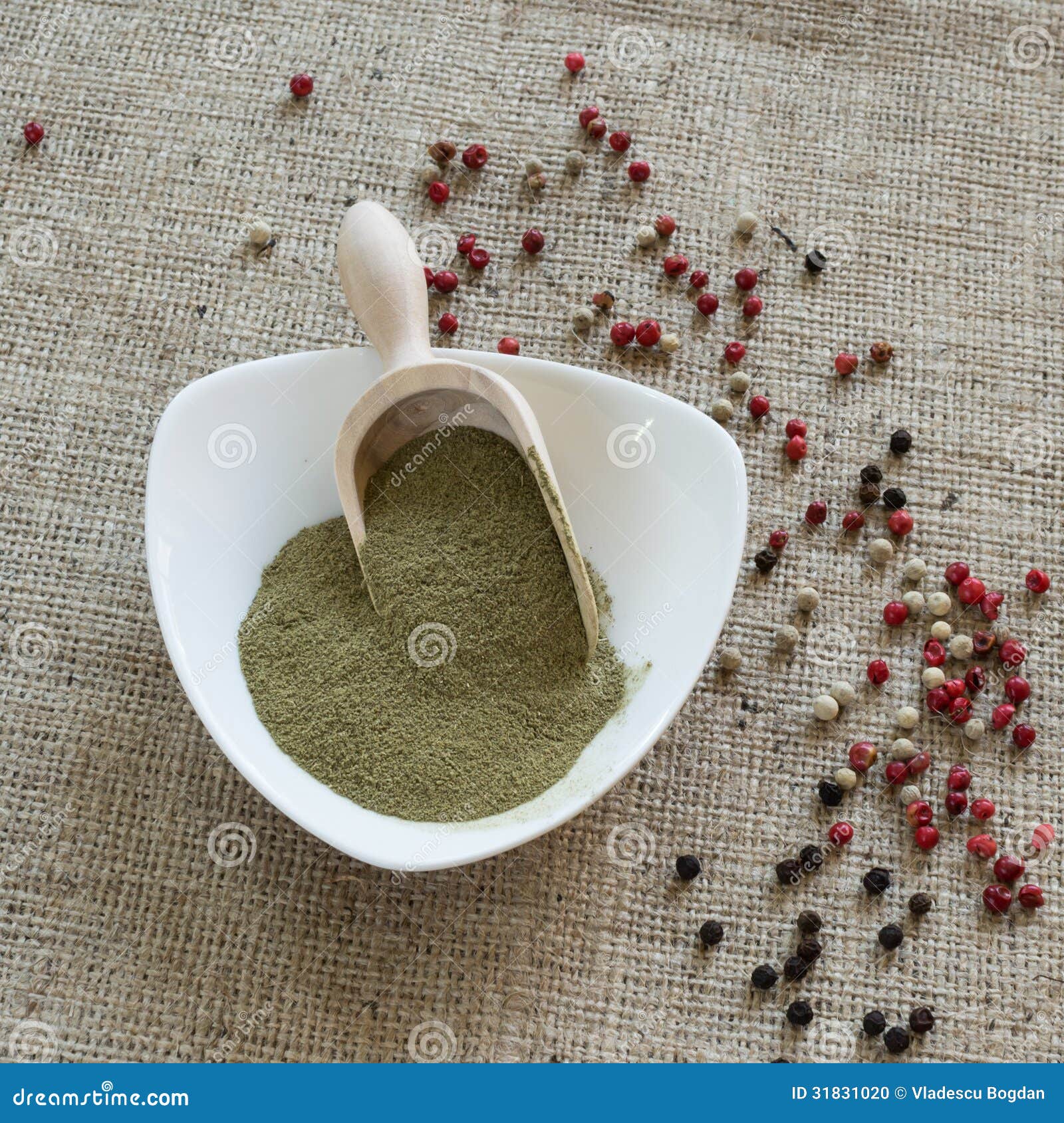 Curry powder in bowl stock photo. Image of tasty, closeup - 31831020