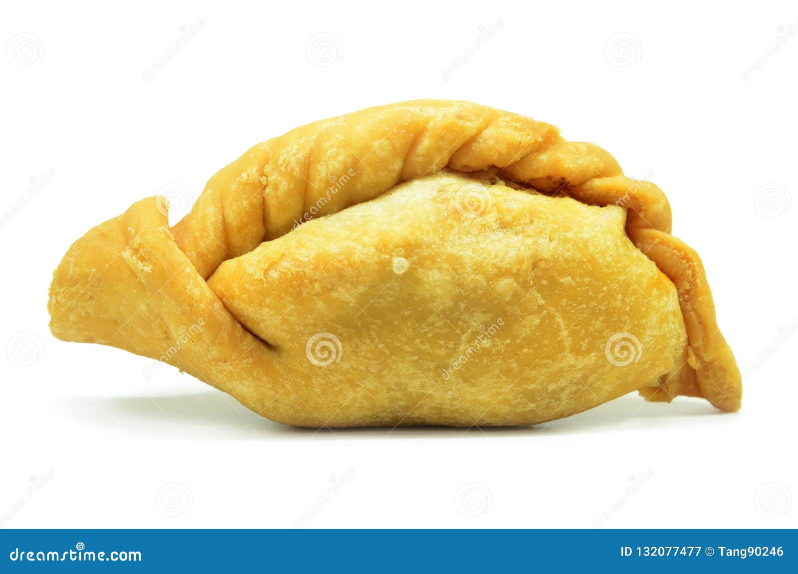 Curry puff isolated stock image. Image of background - 132077477