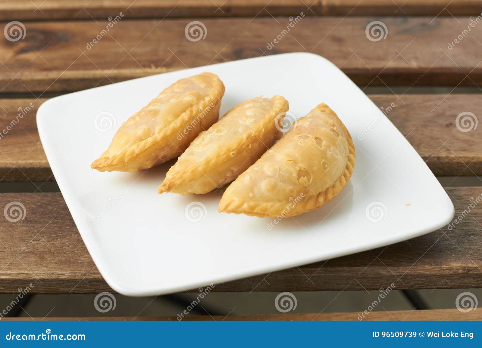 CURRY PUFF stock image. Image of curry, asian, karipap - 96509739