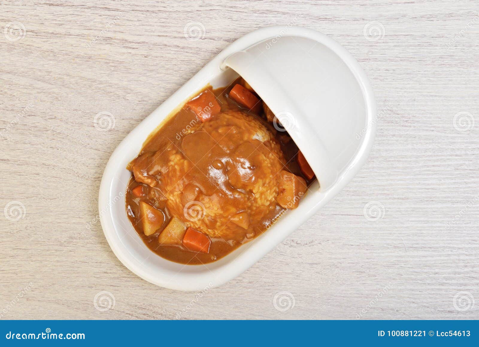 Curry rice stock image. Image of asian, tasty, chicken - 100881221