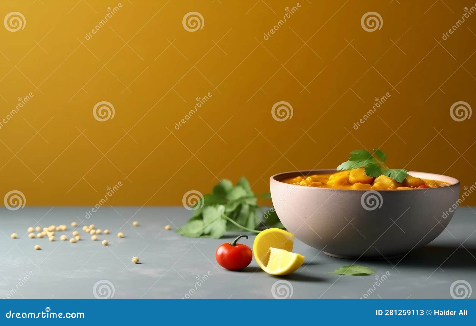 Curry Simplified Embracing Minimalism. Generative AI Stock Illustration ... Curry Simplified Embracing Minimalism. Generative AI Stock Illustration ...