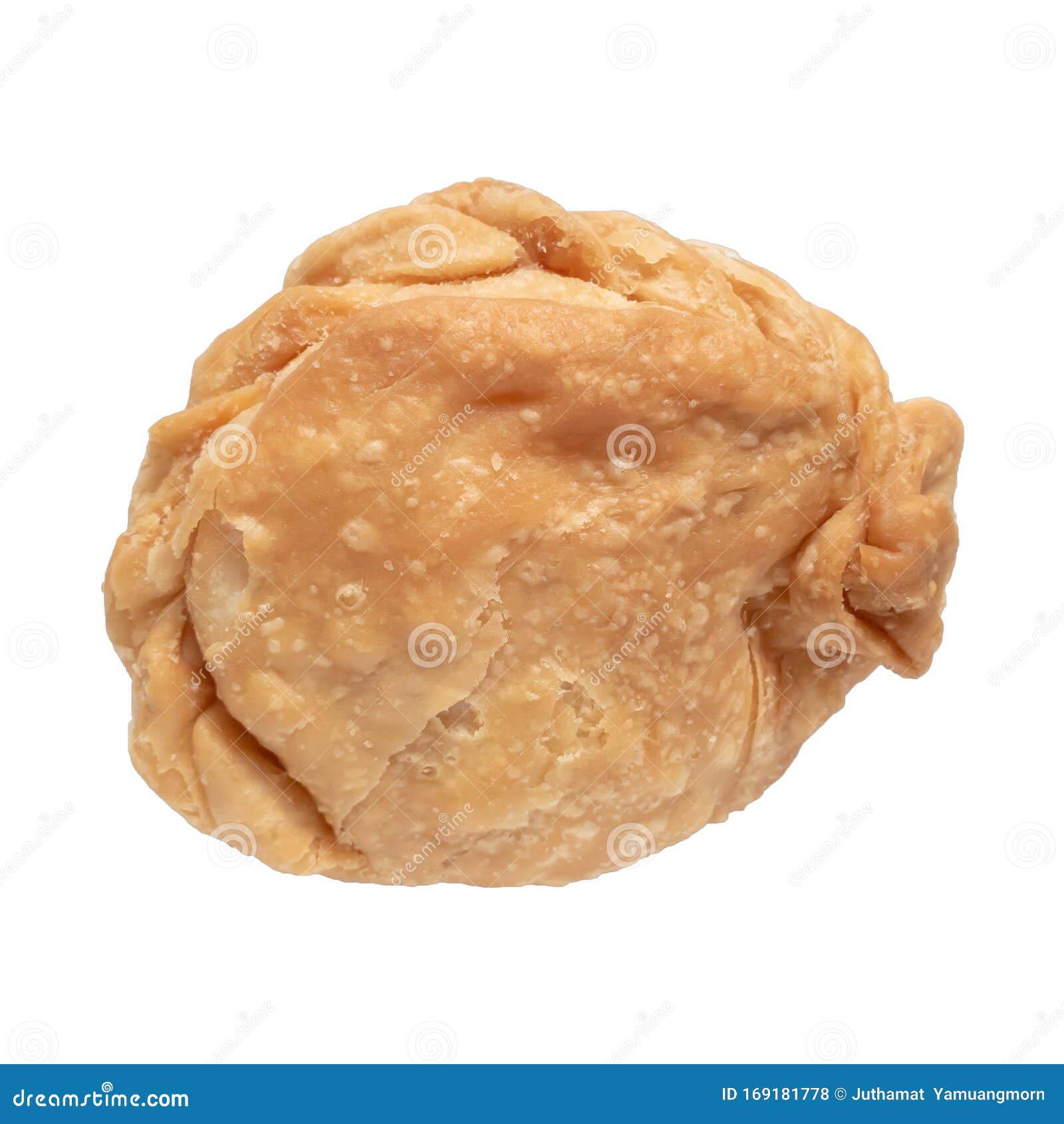 Curry Stuffed of Fried Curry Dumpling with Meat or Vegetable Soy Beans ...