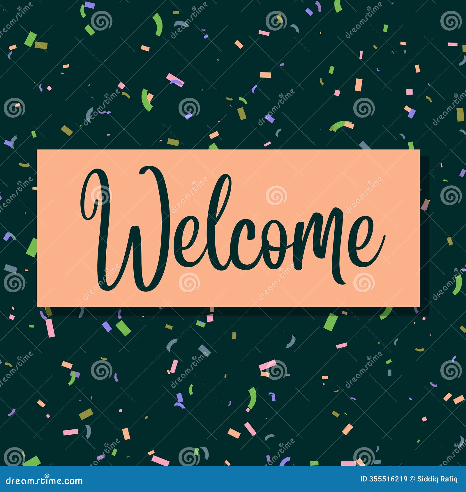 Welcome Word stock illustration. Illustration of post - 355516219