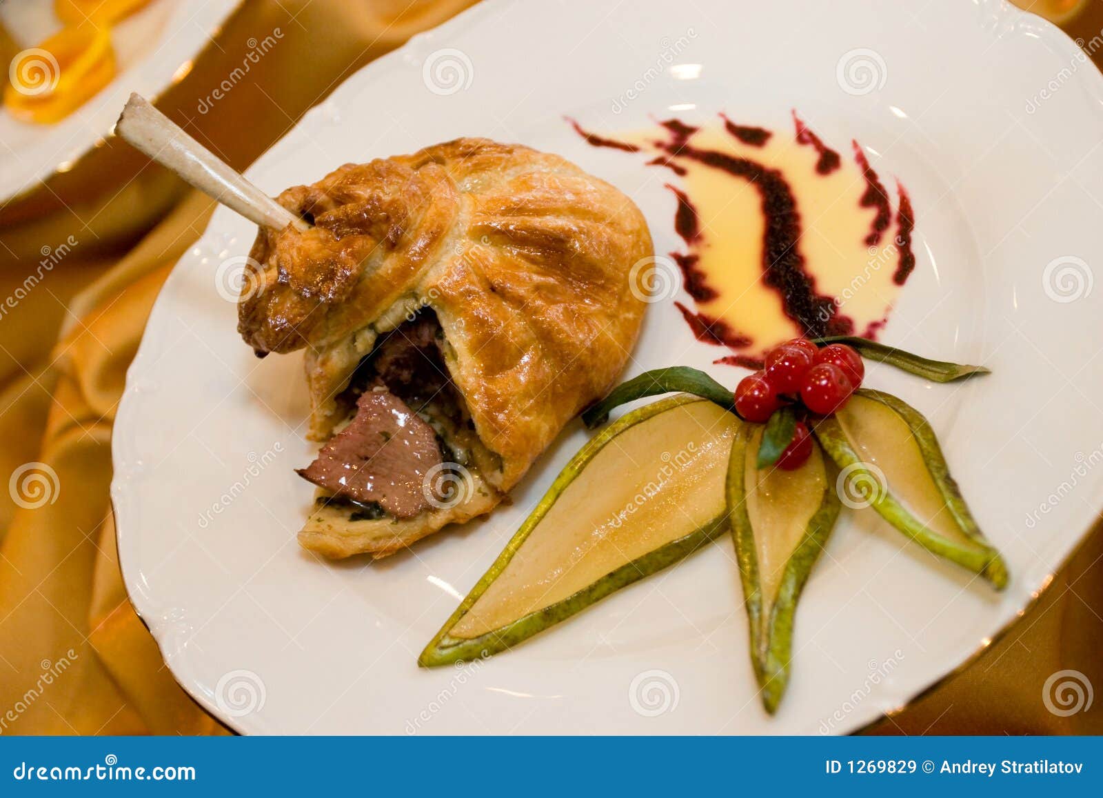 Curso exquisito imagen de archivo. Imagen de vector, delicioso - 1269829