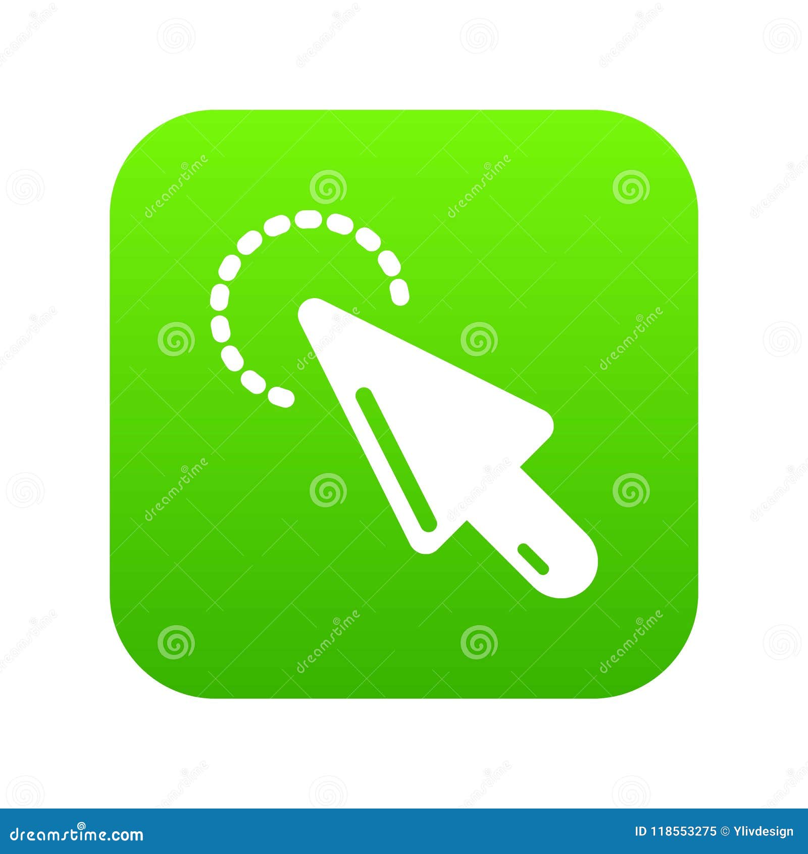 Cursor Clean Icon, Simple Black Style Stock Vector - Illustration of ...