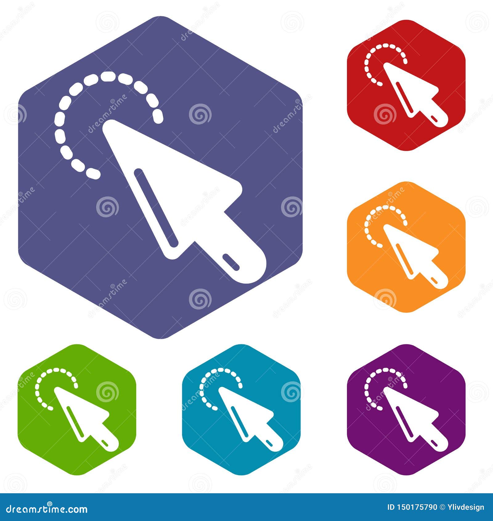 Cursor Clean Icon, Simple Black Style Stock Vector - Illustration of ...