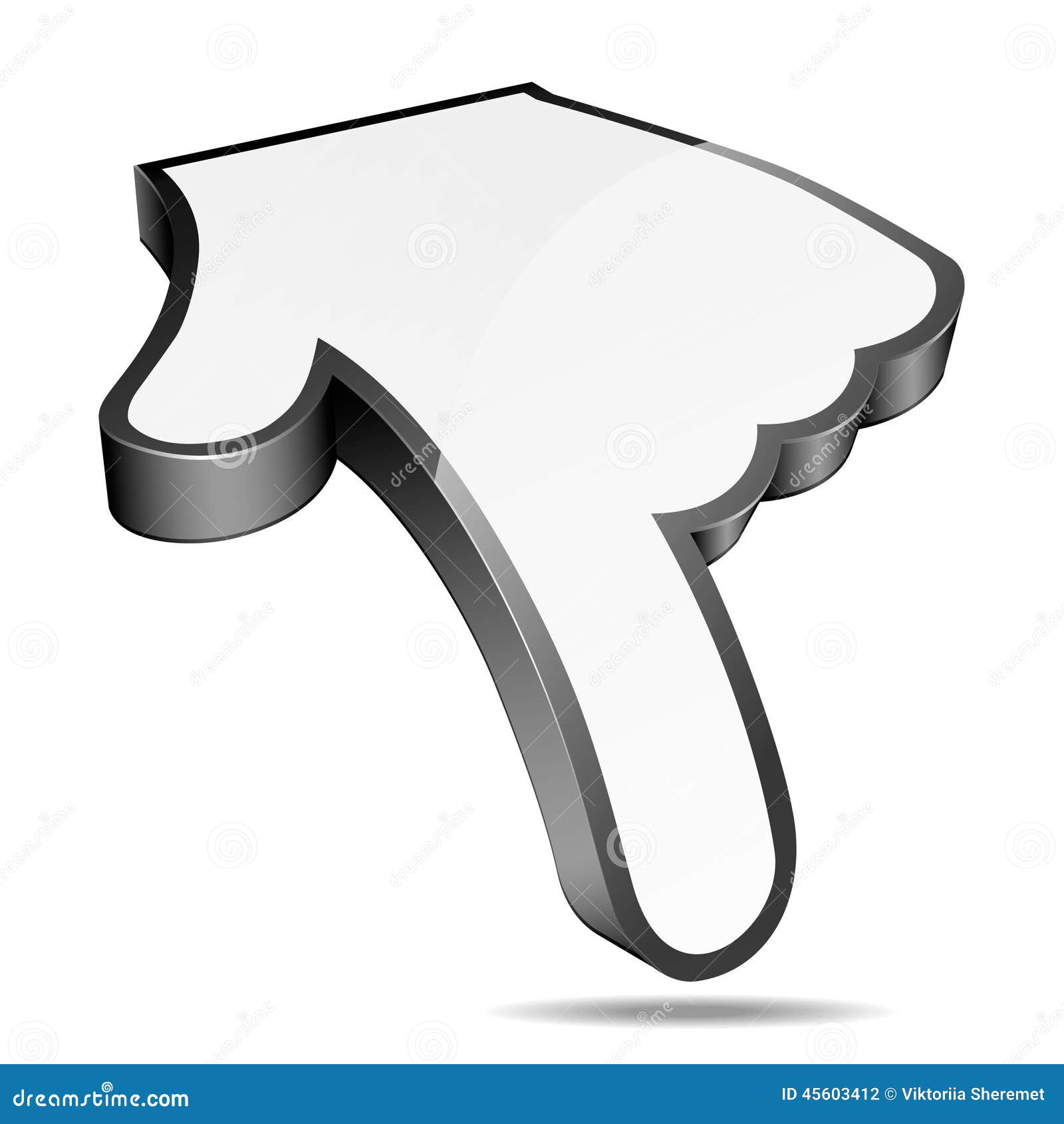 Map Pointer 3d Pin. Map Pointer Vector Illustration. Location Symbols ...