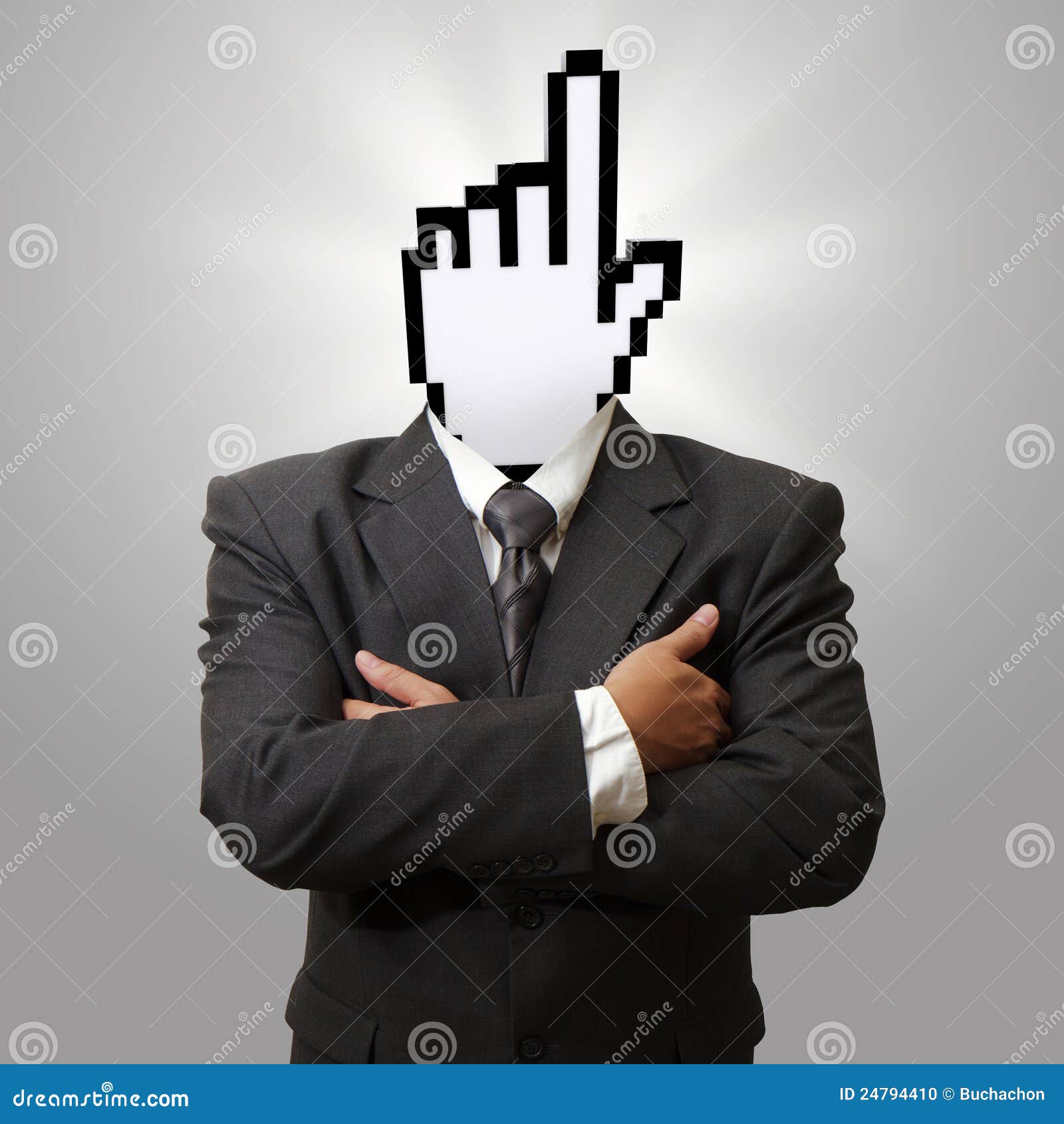 Cursor head stock photo. Image of internet, information - 24794410