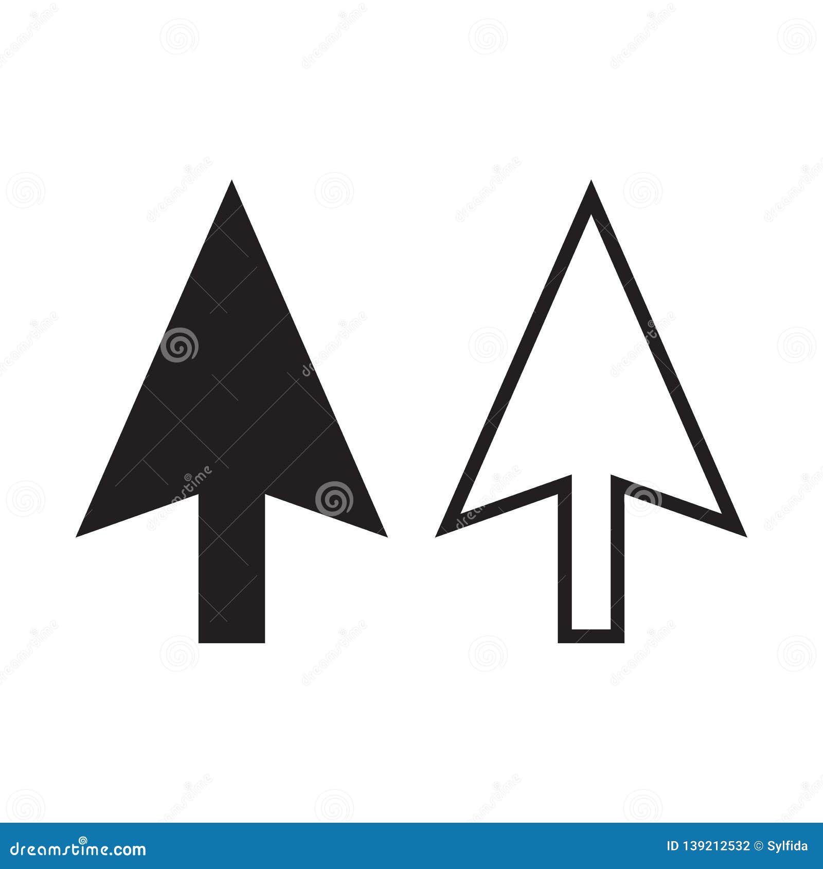 Cursor Icon. Vector Illustration Stock Illustration - Illustration of ... Cursor Icon. Vector Illustration Stock Illustration - Illustration of ...