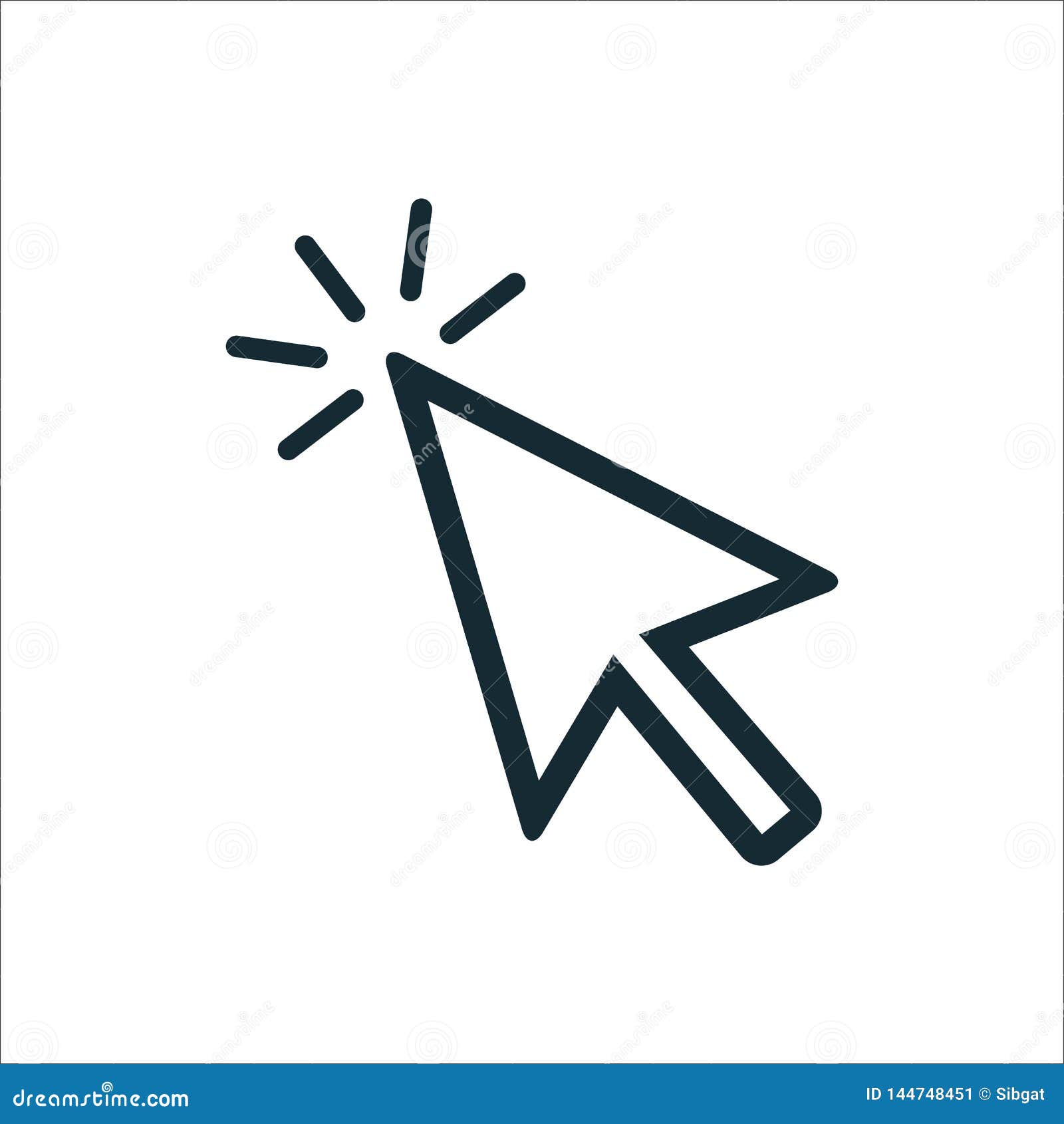 Pay Per Click Concept. Tiny Characters At Huge Computer Desktop With ...