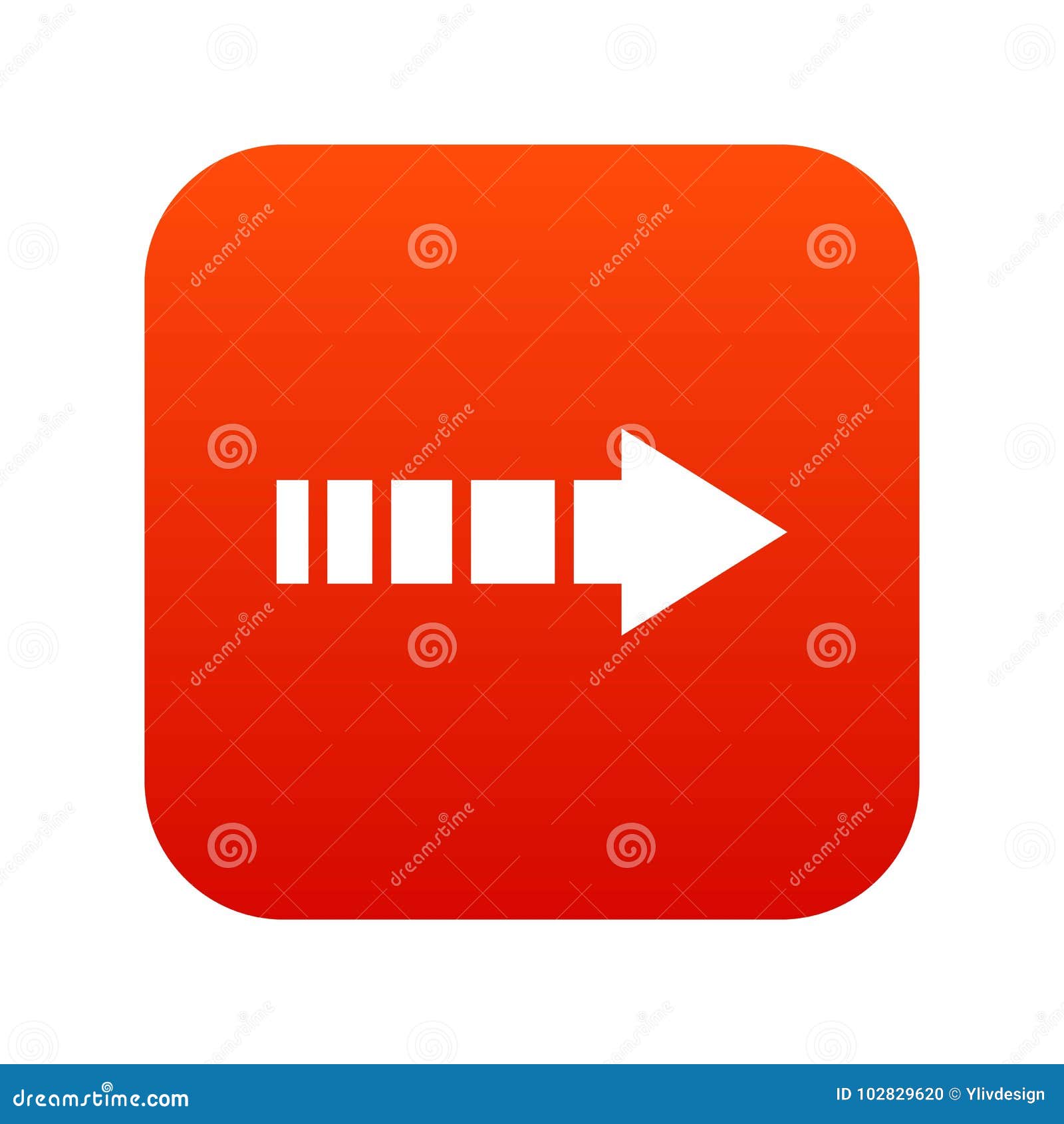 Cursor icon digital red stock vector. Illustration of blog - 102829620