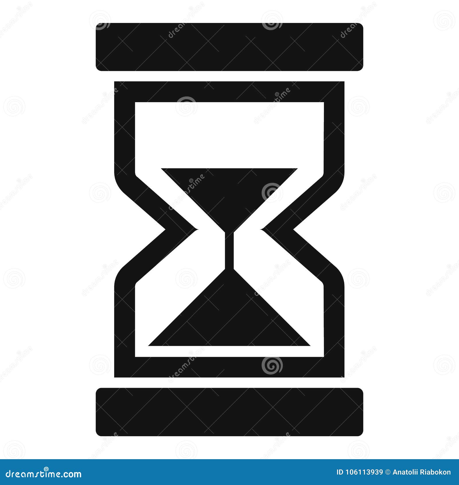 Cursor Loading Element Icon, Simple Black Style Stock Vector ...